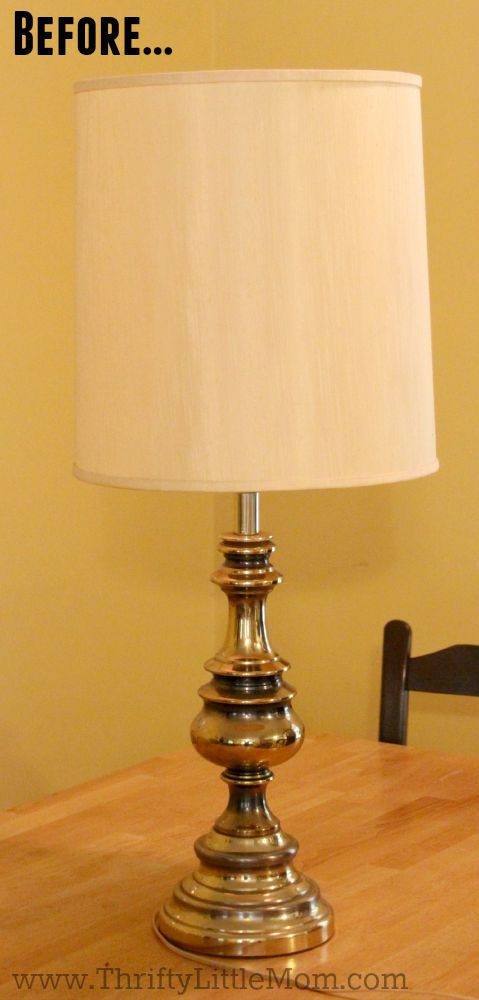 Painting Brass Lamps in 5 Easy Steps