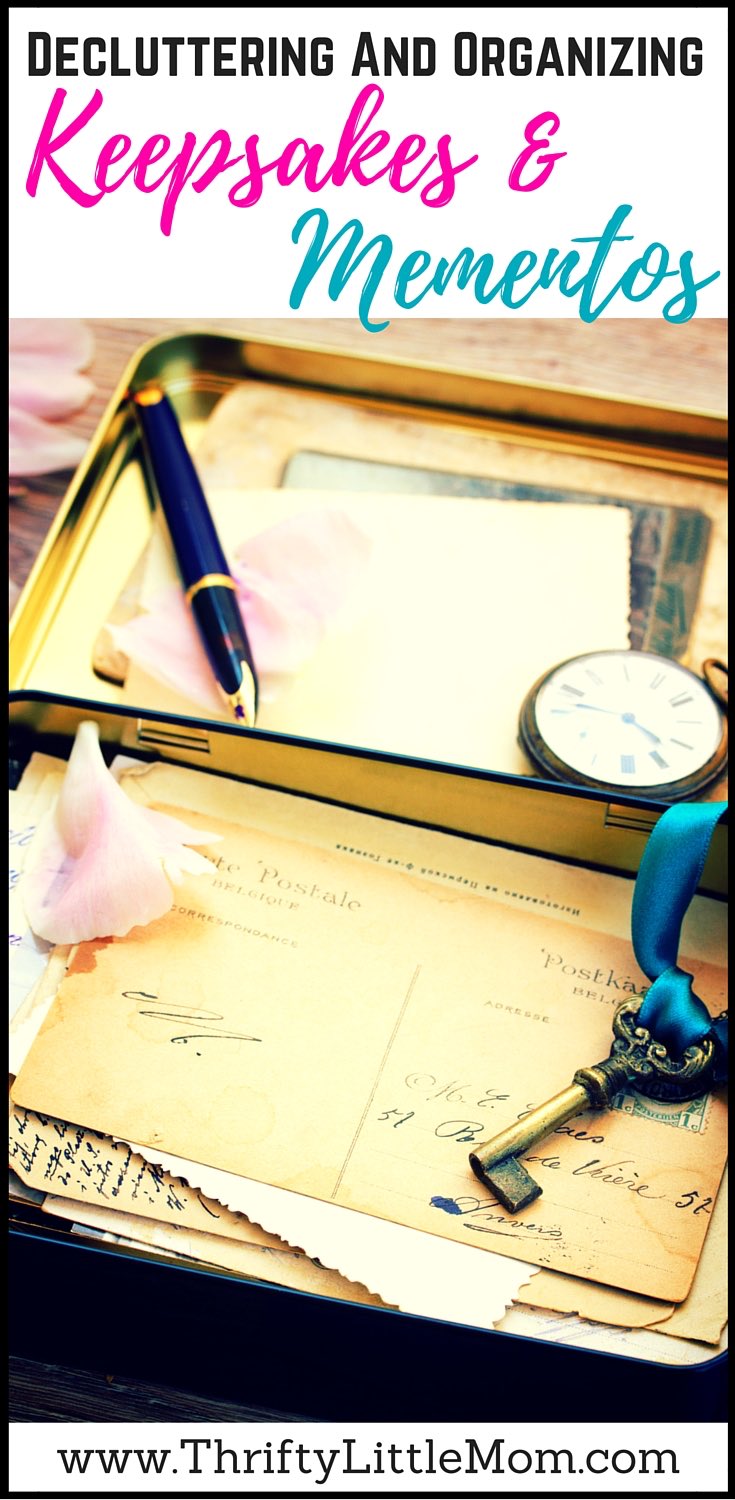 Decluttering Mementos and Keepsakes » Thrifty Little Mom