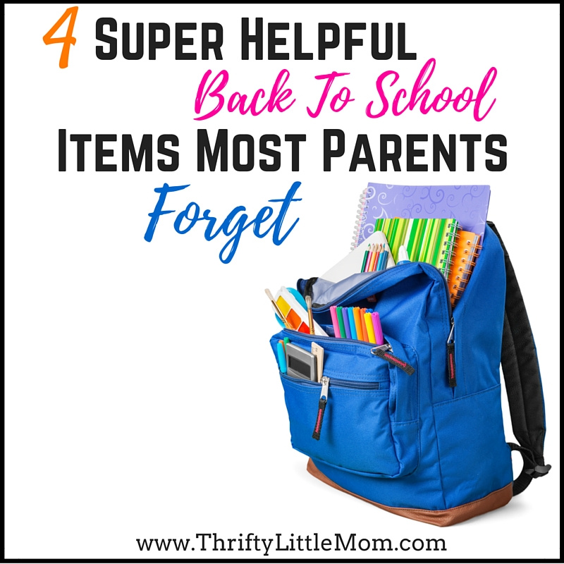 4 Super Helpful Back To School Supplies Most Parents Forget » Thrifty ...