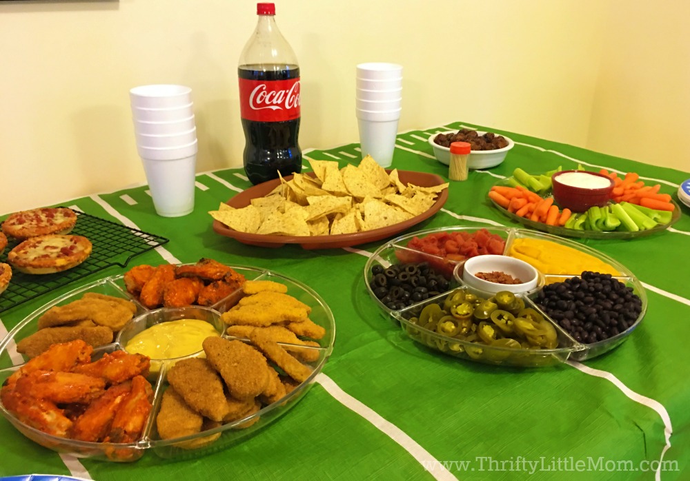 Throw A Super Bowl Party For Under 50 Thrifty Little Mom