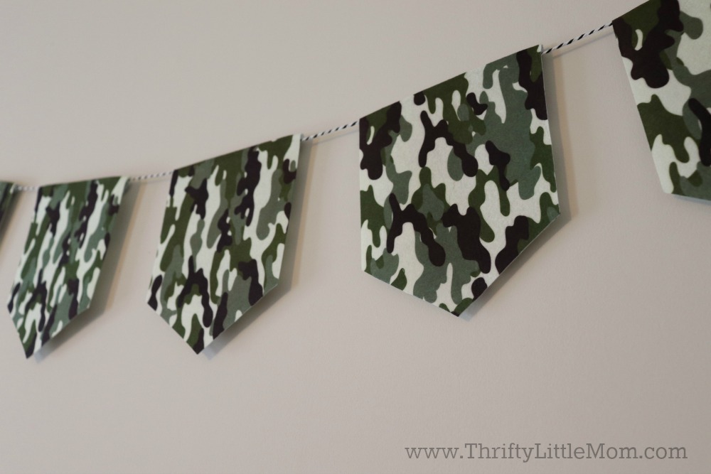 3 Printable Bunting Template Designs for Party or Home Decor